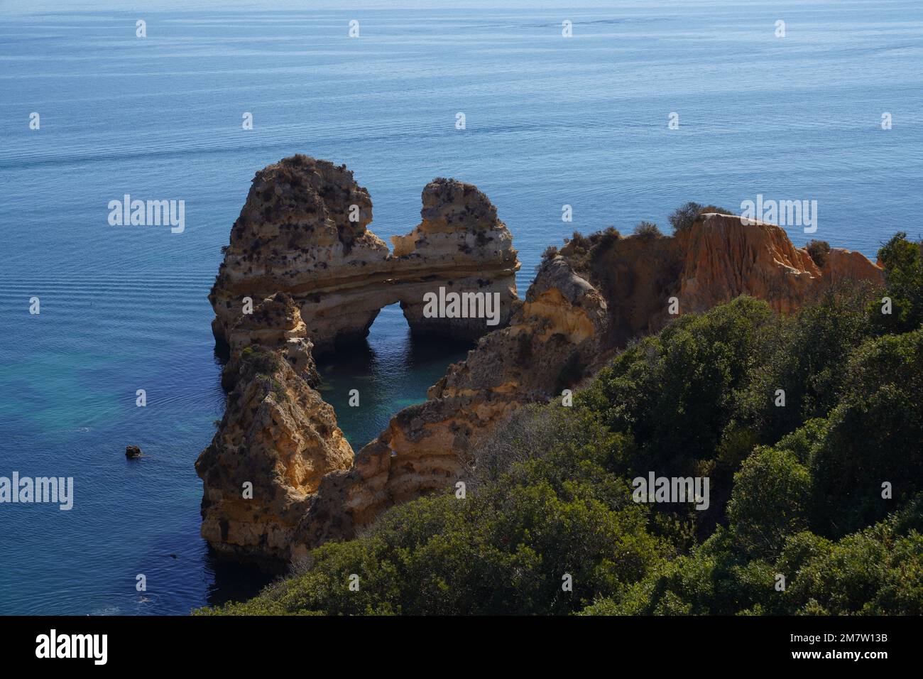 A beautiful view of cliffs in the ocean Stock Photo - Alamy