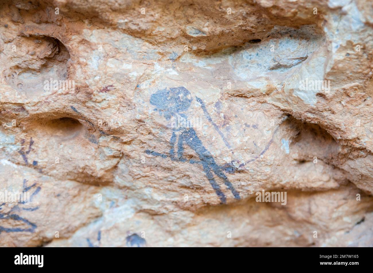 cave paintings of Abrics de l'Ermita, the most important Spanish ...