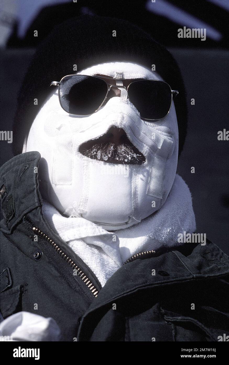 SSGT Jay J. Jenkins wears Arctic gear during exercise Cool Snow Hog '82 ...