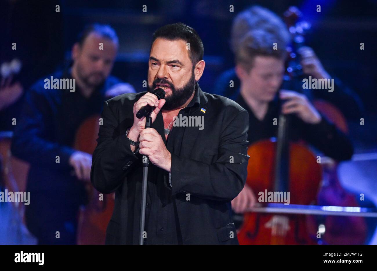 Leipzig, Germany. 22nd Oct, 2022. Maian Gold, singer of the German pop ...
