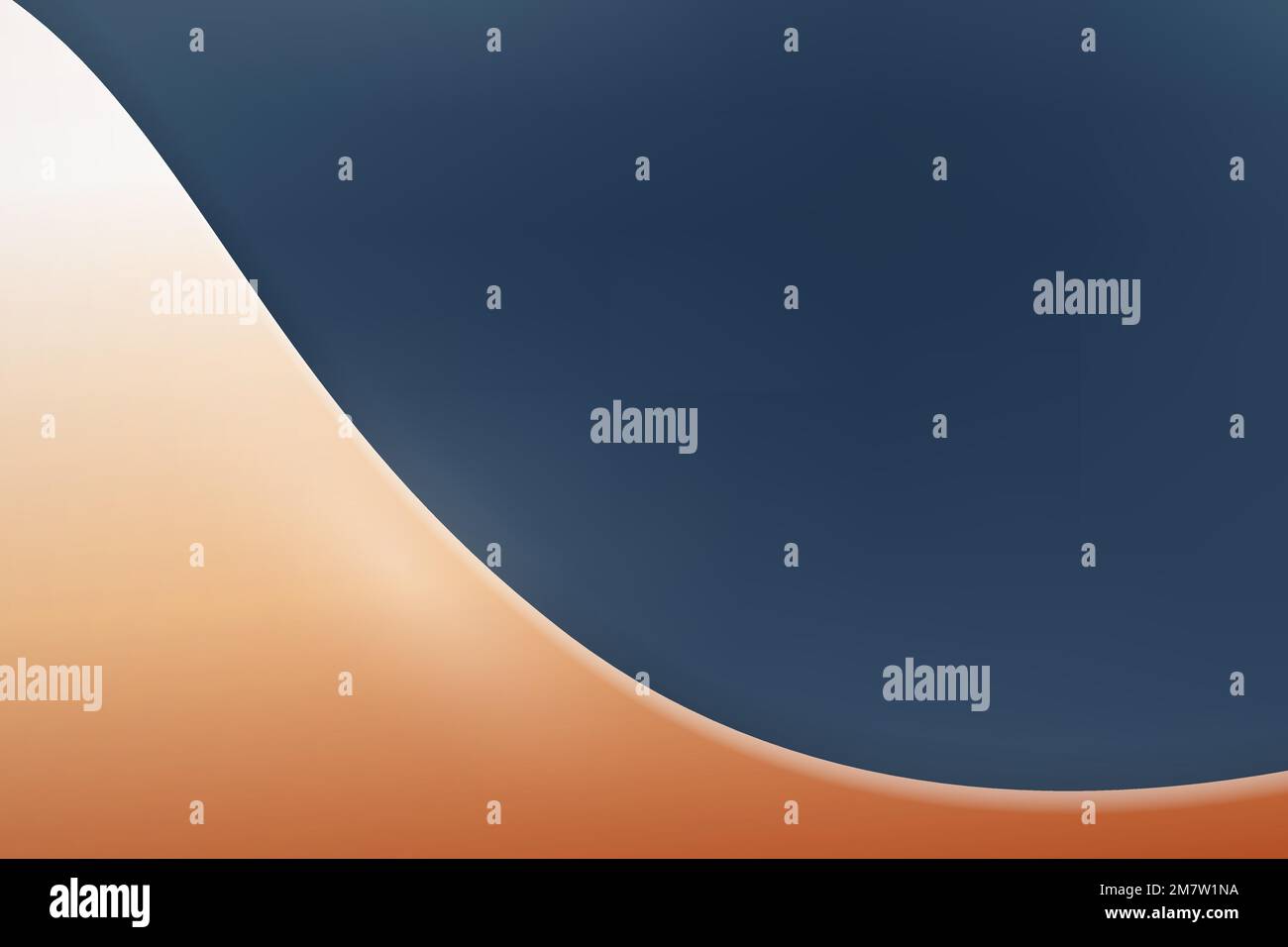 Copper curve on a dark blue background vector Stock Vector Image & Art ...