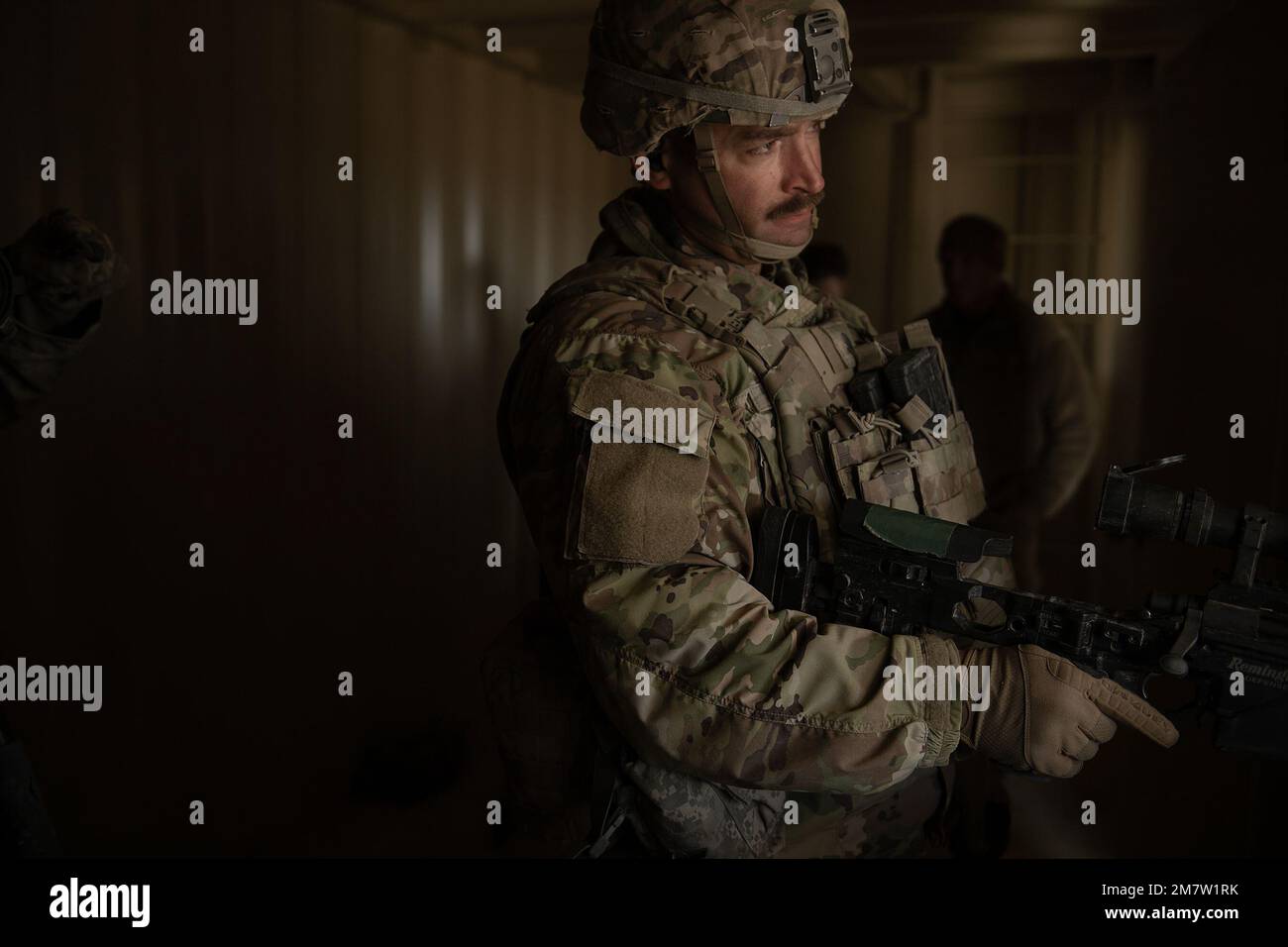 During a final phase of training, the Idaho Army National Guard Sniper ...