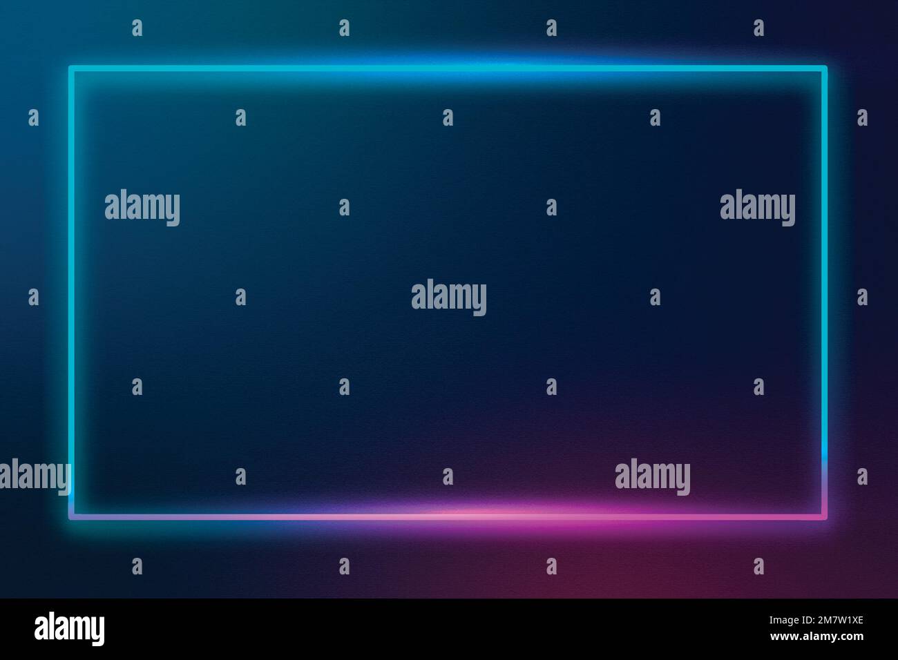 Blue neon frame on a dark background Stock Vector Image & Art - Alamy