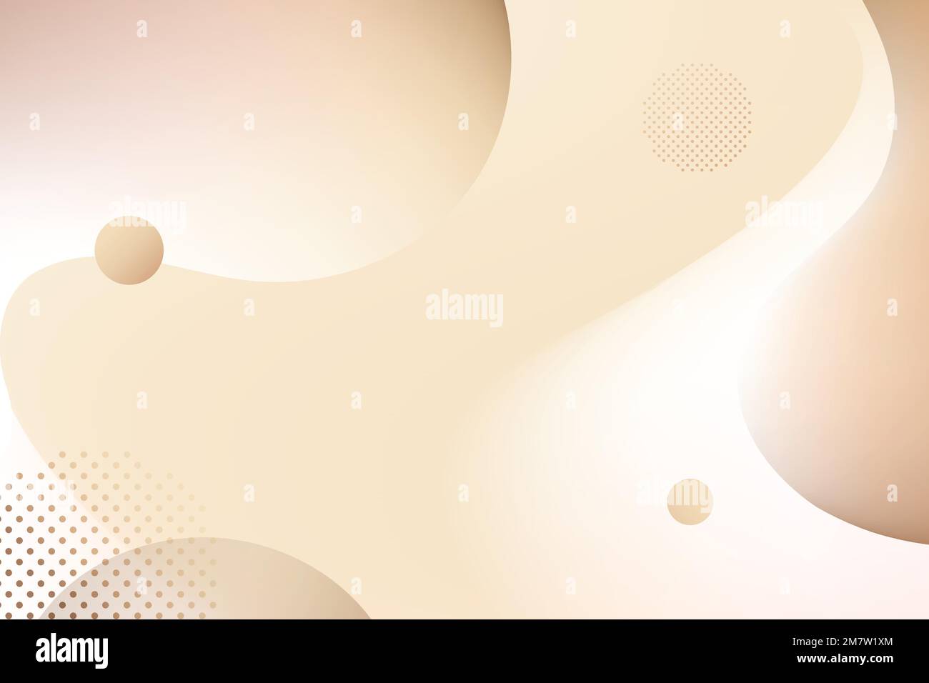 Beige fluid gradient background with copy space vector Stock Vector ...