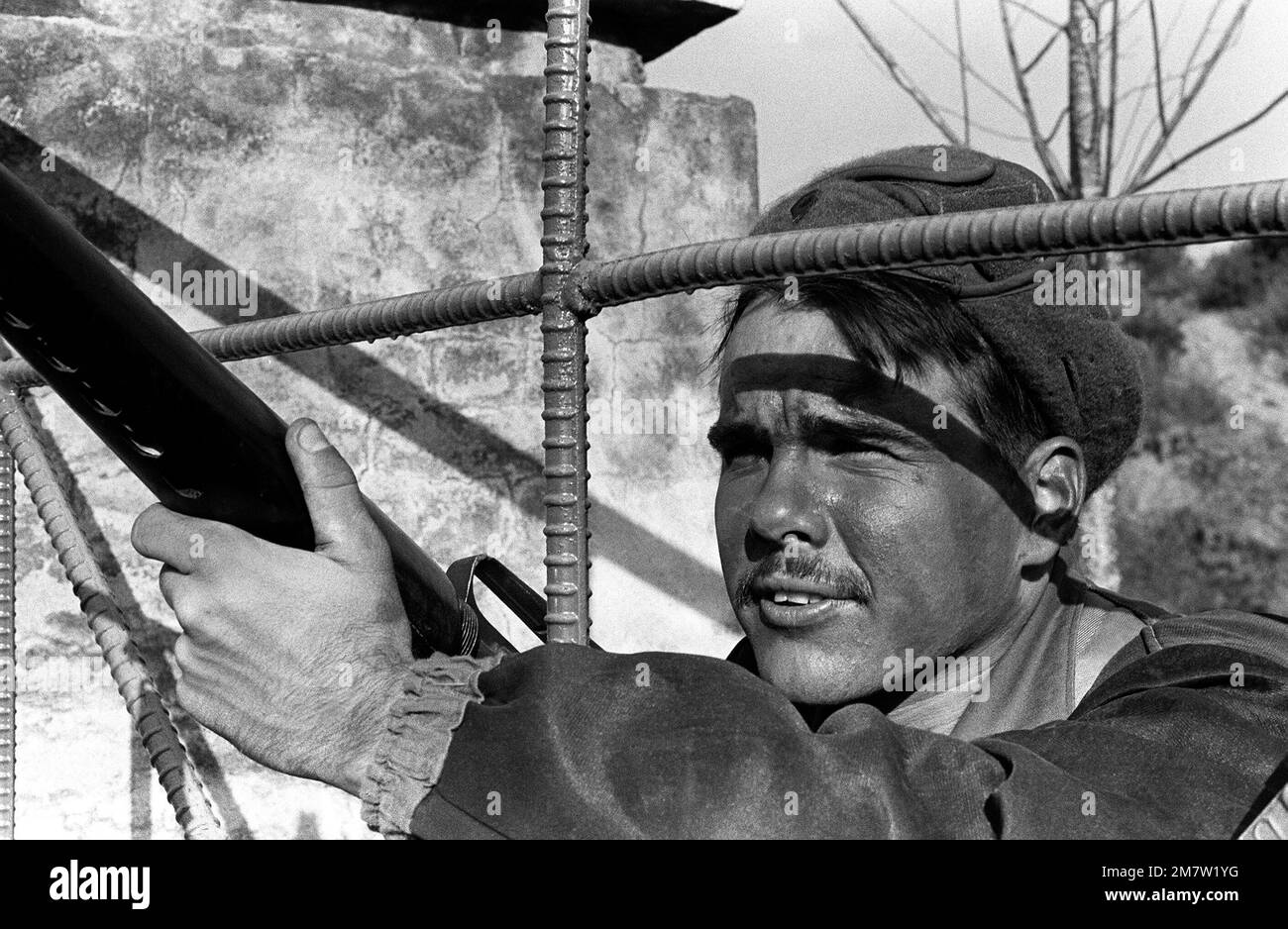 SPECIALIST 4 Robert Short, a scout with the Combat Support Company, 1ST ...