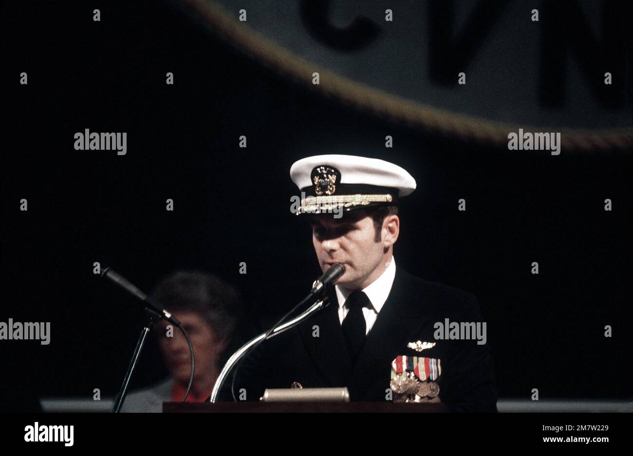 CAPT Richard L. Martin, commanding officer of the nuclear-powered ...