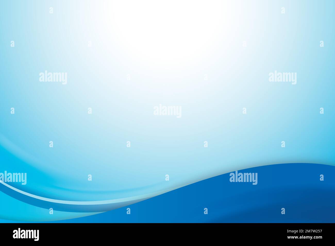 Blue curve frame template vector Stock Vector Image & Art - Alamy