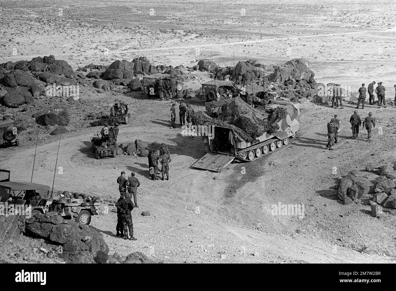 Bravo Command of the 3rd Battalion, 8th Marine Regiment, prepares for a ...