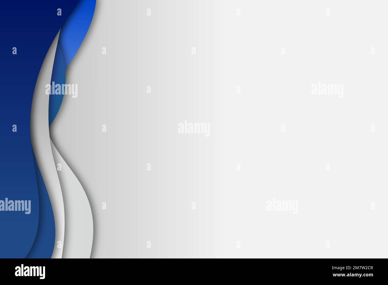 Dark blue and gray curve frame template vector Stock Vector Image & Art ...