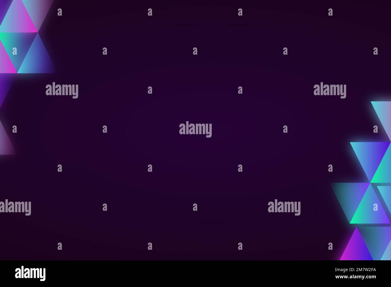 Blue geometric frame vector Stock Vector Image & Art - Alamy