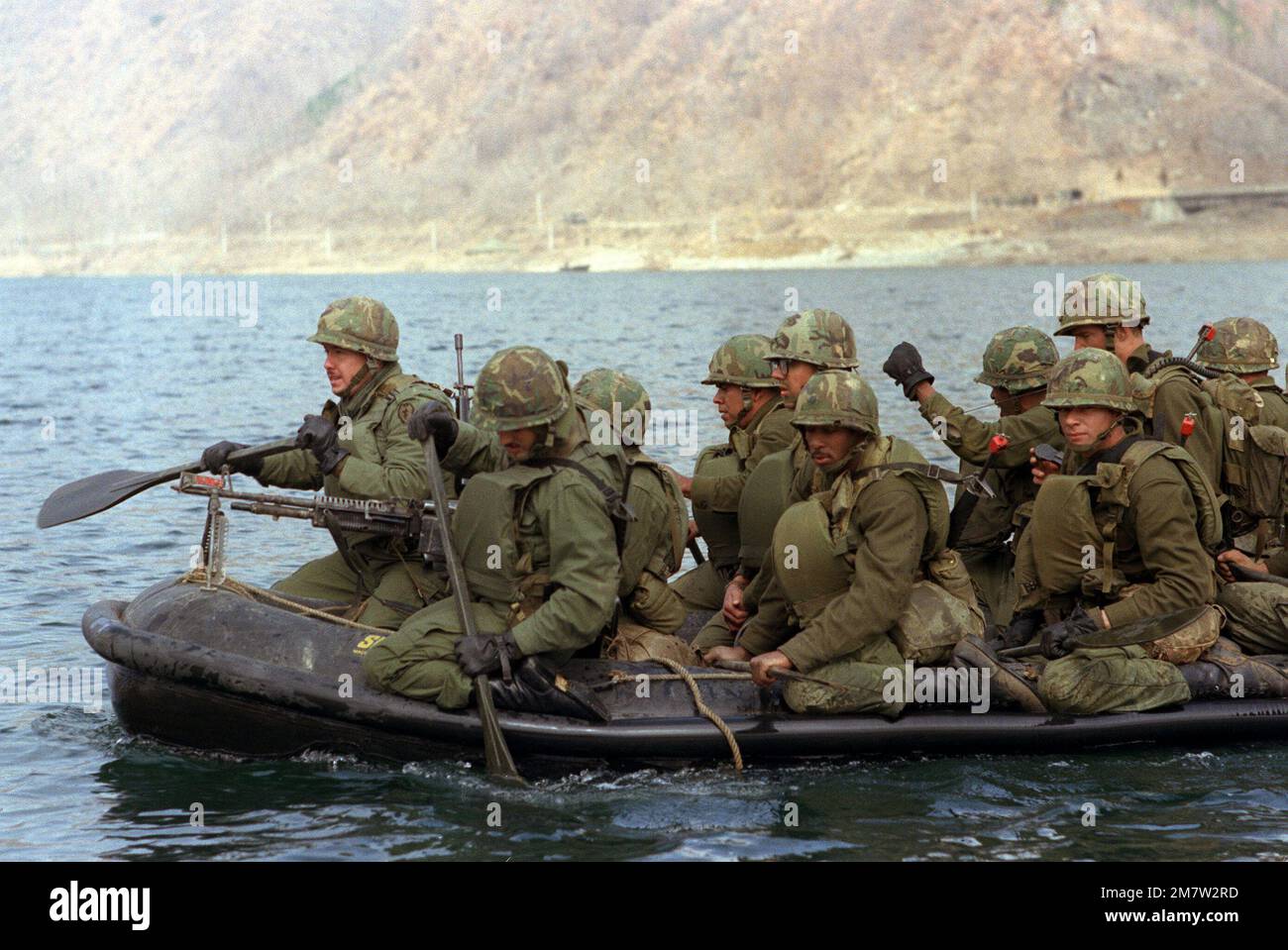 Members of the 1ST Battalion, 21st Infantry, 25th Infantry Division ...