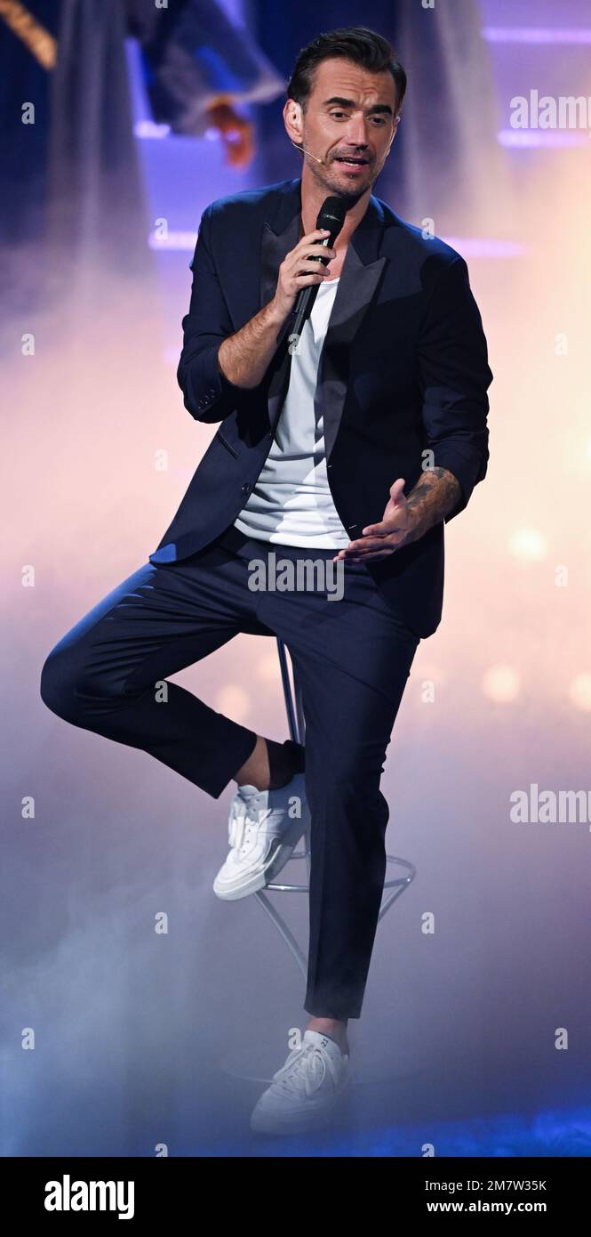 Leipzig, Germany. 22nd Oct, 2022. German singer and presenter Florian ...