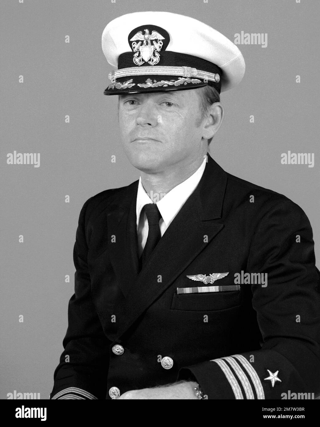 CDR Thomas J. Connolly, USN (covered). Country: Unknown Stock Photo - Alamy