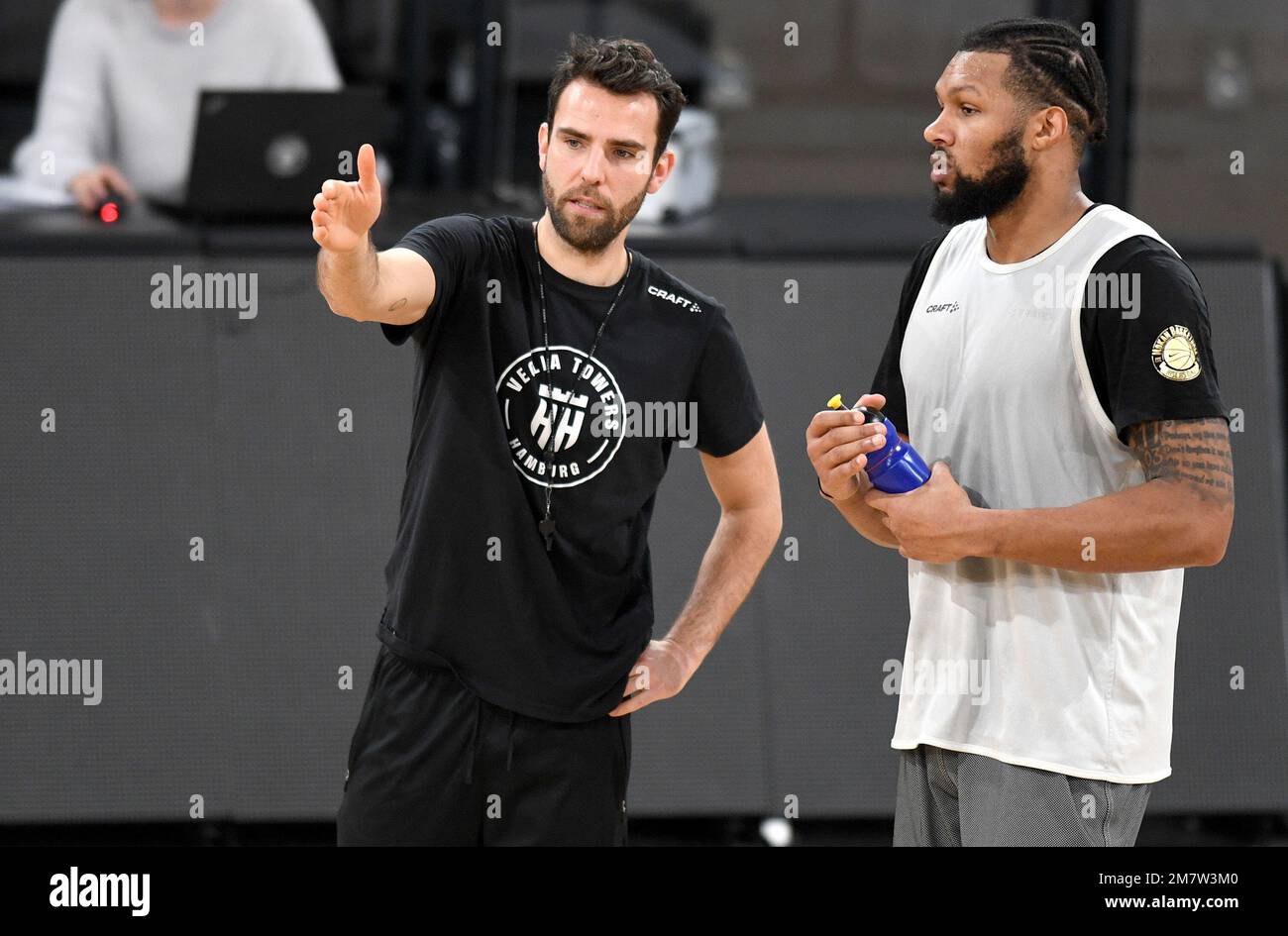 Hamburg, Germany. 02nd Jan, 2022. Basketball: PK of the Veolia Towers ...