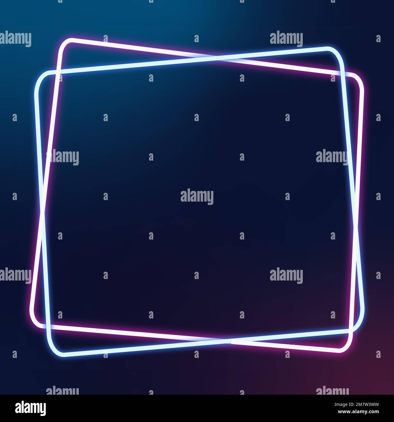 Glowing pink and blue neon frame vector Stock Vector Image & Art - Alamy