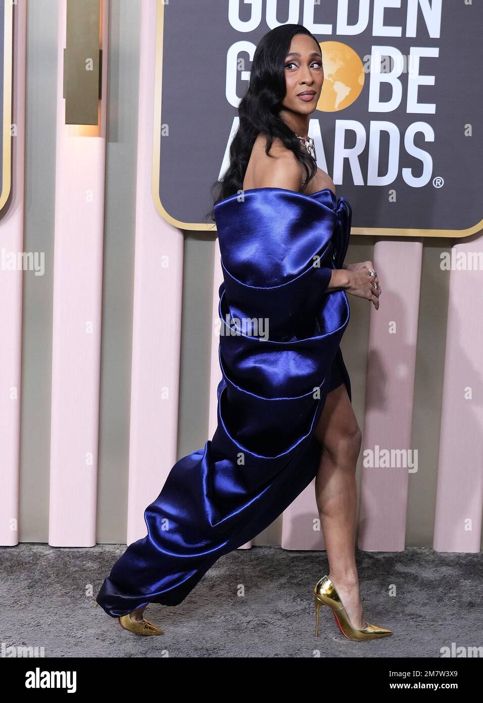 Los Angeles, USA, 10/01/2023, Michaela Jaé Rodriguez arrives at the ...