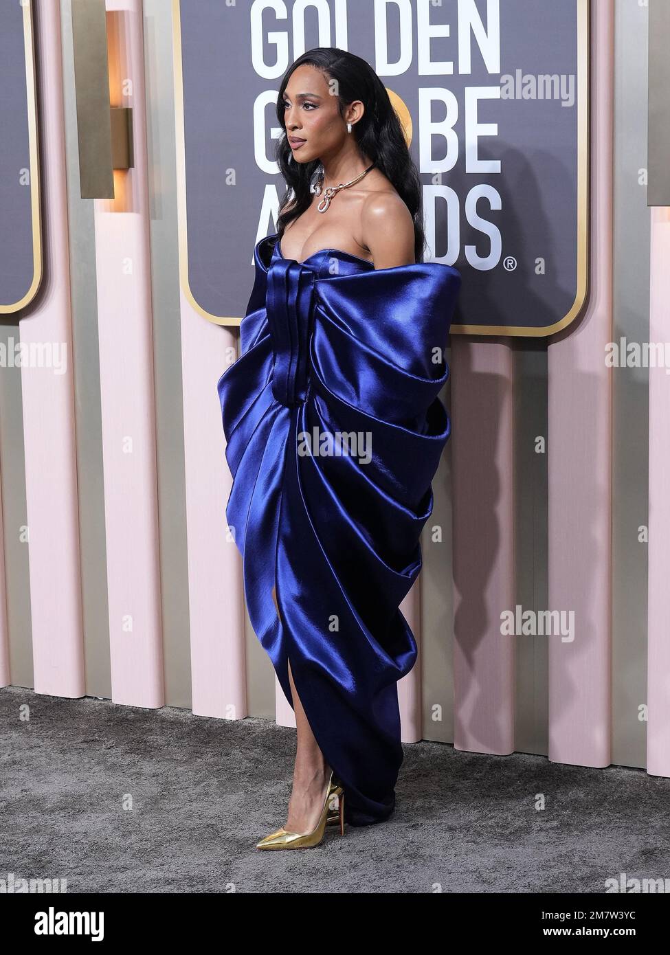 Los Angeles, USA, 10/01/2023, Michaela Jaé Rodriguez arrives at the ...