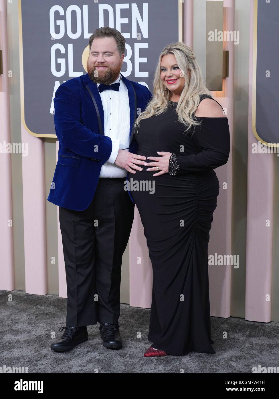 Los Angeles, USA, 10/01/2023, Paul Walter Hauser and Amy Elizabeth ...