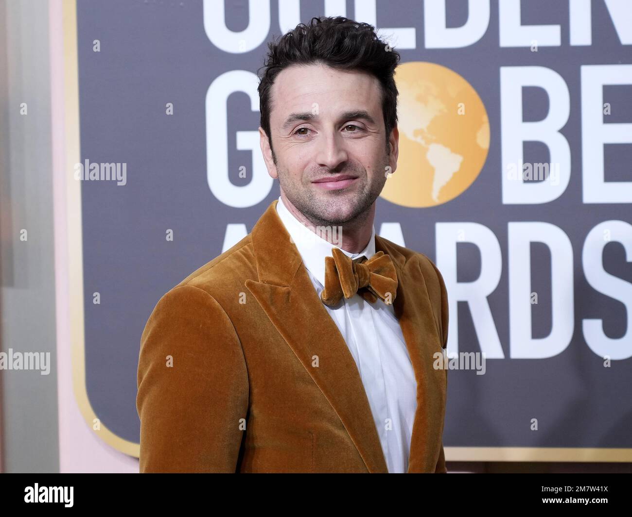 Los Angeles, USA, 10/01/2023, Justin Hurwitz arrives at the 80th Annual ...