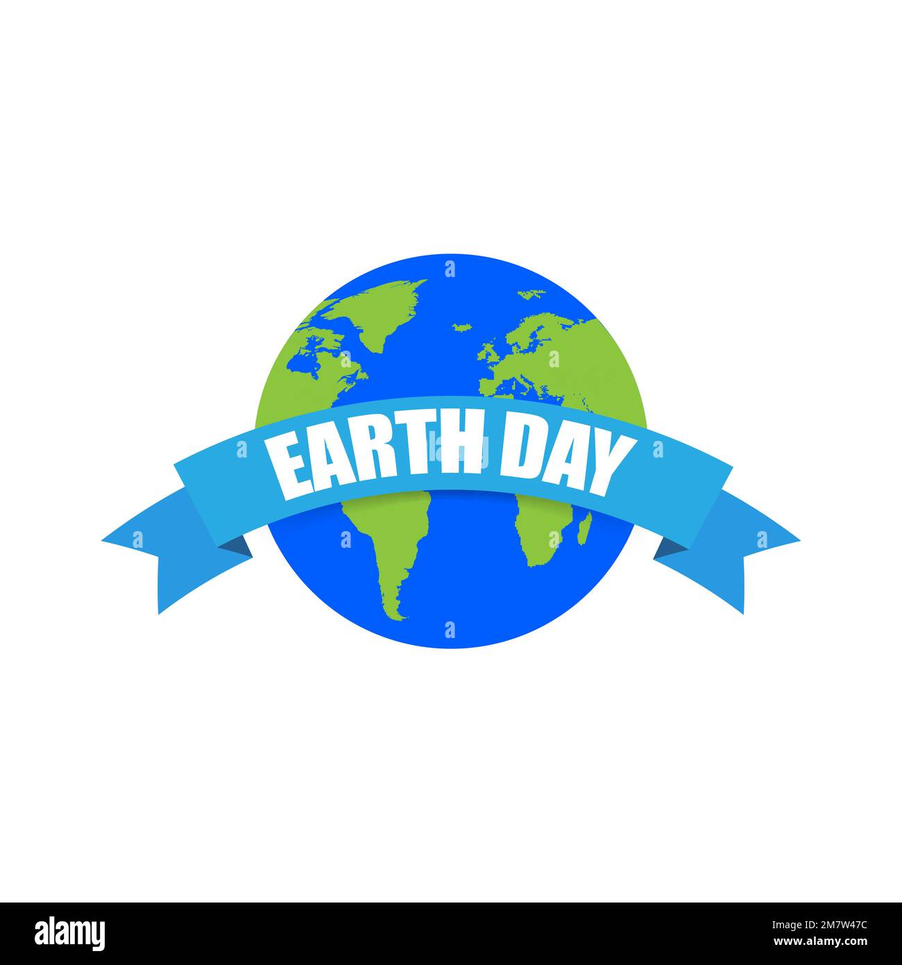 Earth day concept. isolated on white background. Vector illustration ...