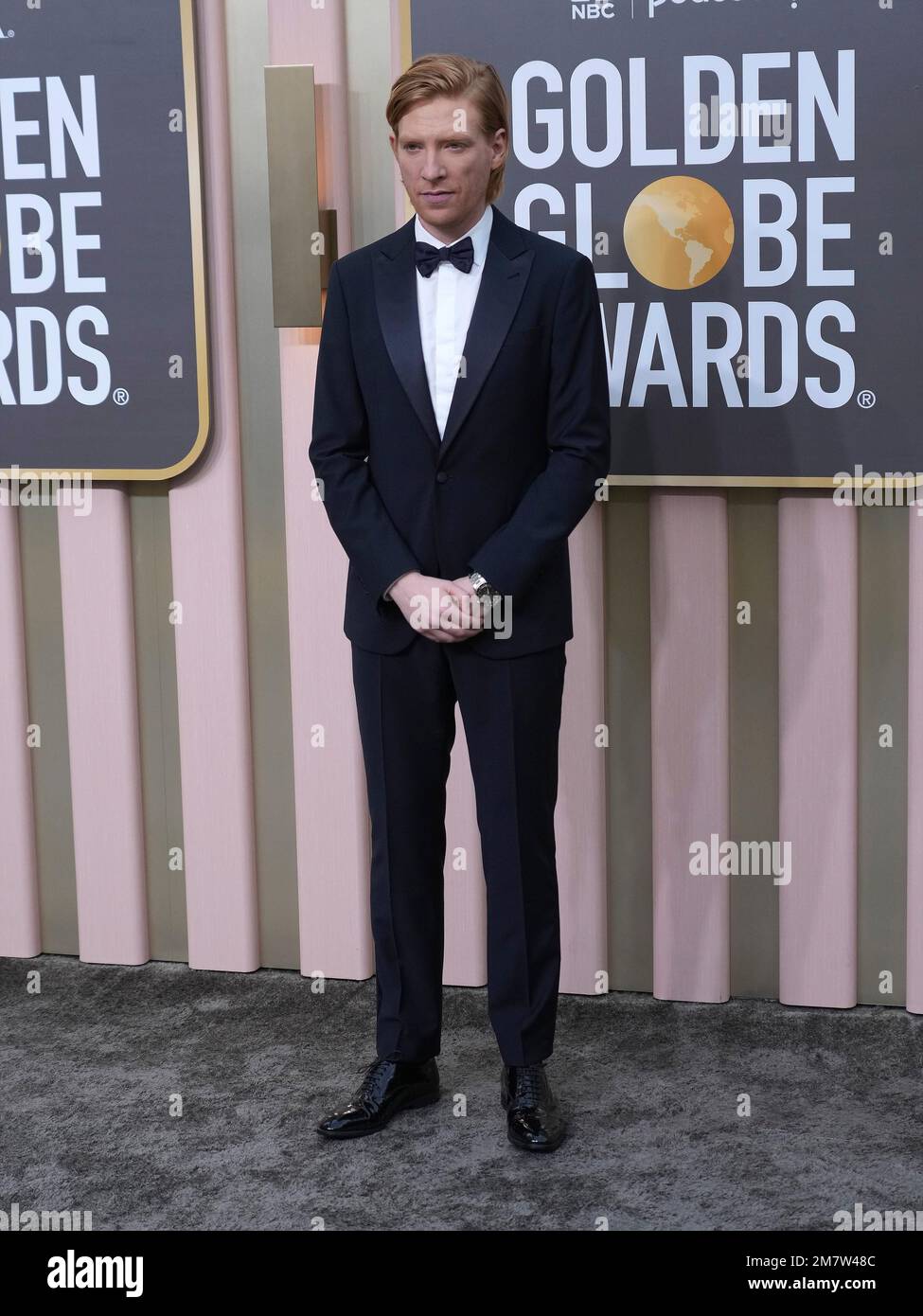 Los Angeles, USA, 10/01/2023, Domhnall Gleeson arrives at the 80th ...