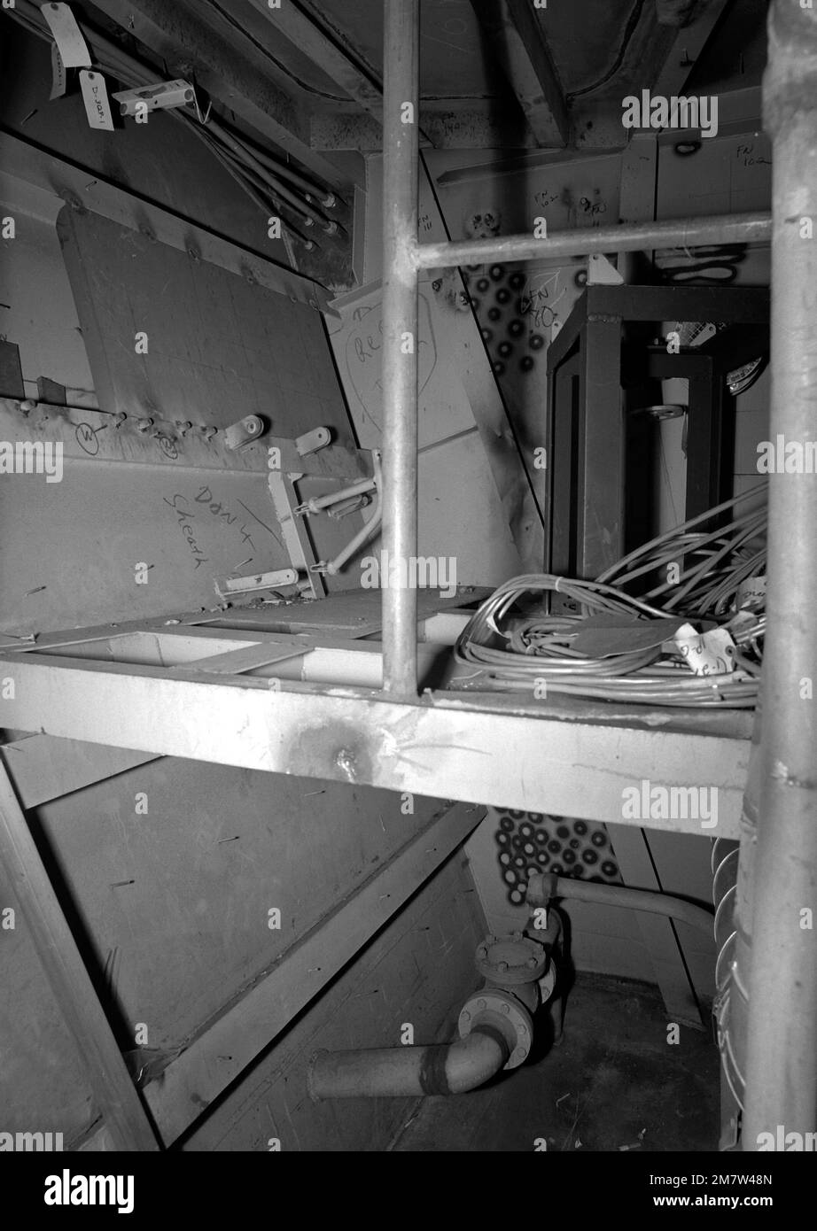 The recover assist securing traverse control station aboard the guided ...