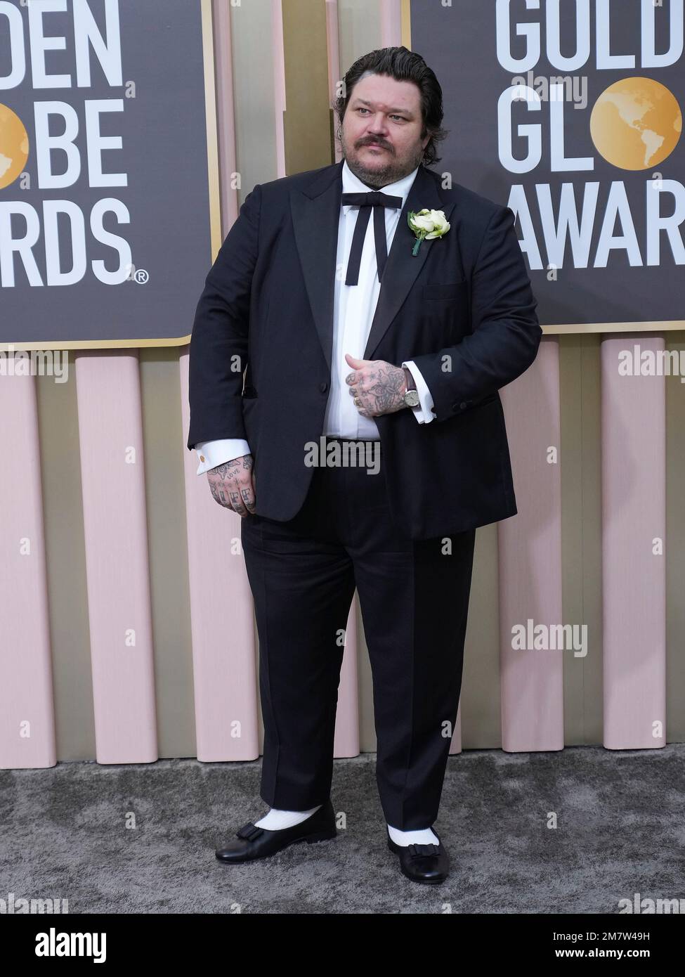 Los Angeles, USA, 10/01/2023, Matty Matheson arrives at the 80th Annual ...