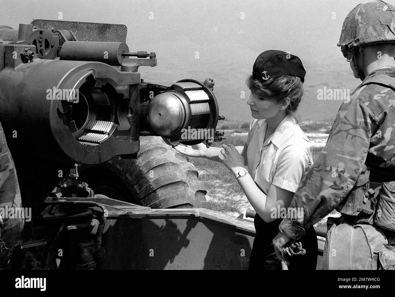 A female member of the Naval Reserve Officers Training Corps, Duke ...