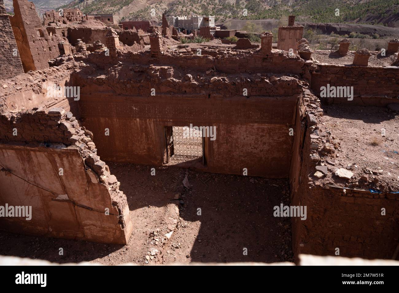 A beautiful view of Kasbah fortress Stock Photo - Alamy