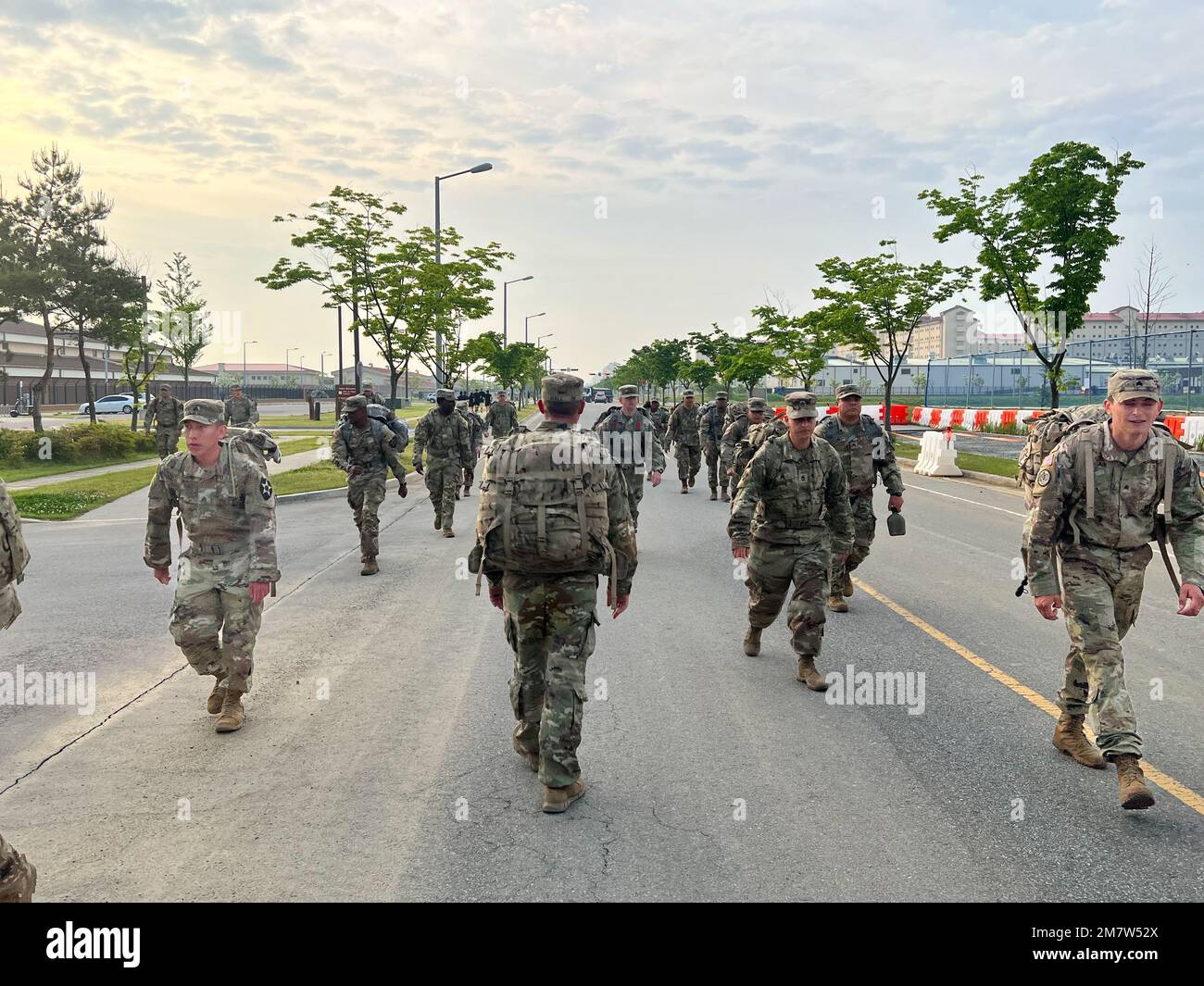Soldiers from the 11th Engineer Battalion, 2nd Infantry Division ...