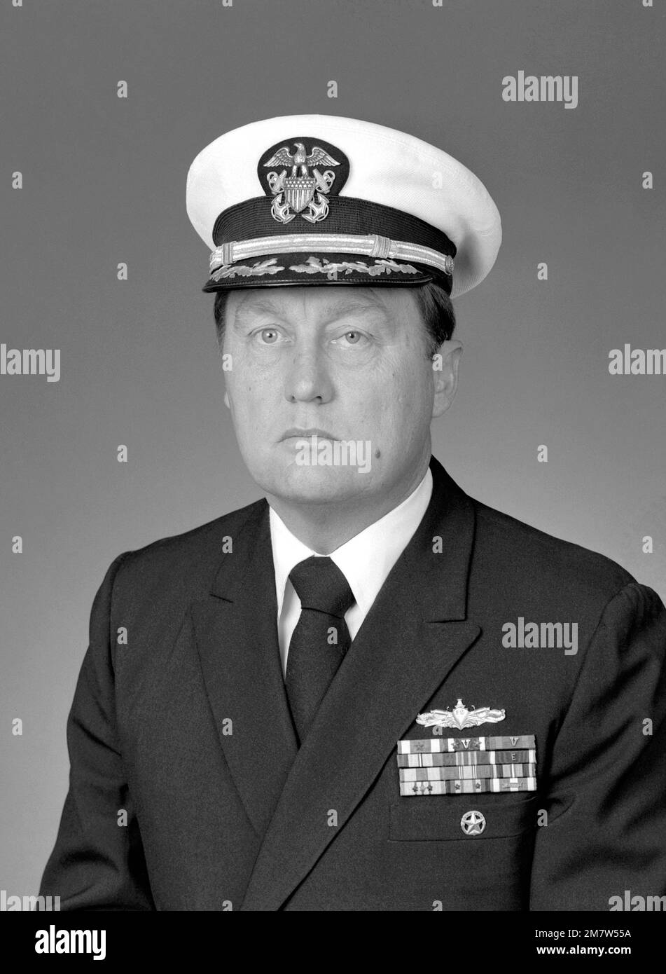 CDR Thomas O. Gabriel, USN (covered). Country: Unknown Stock Photo - Alamy