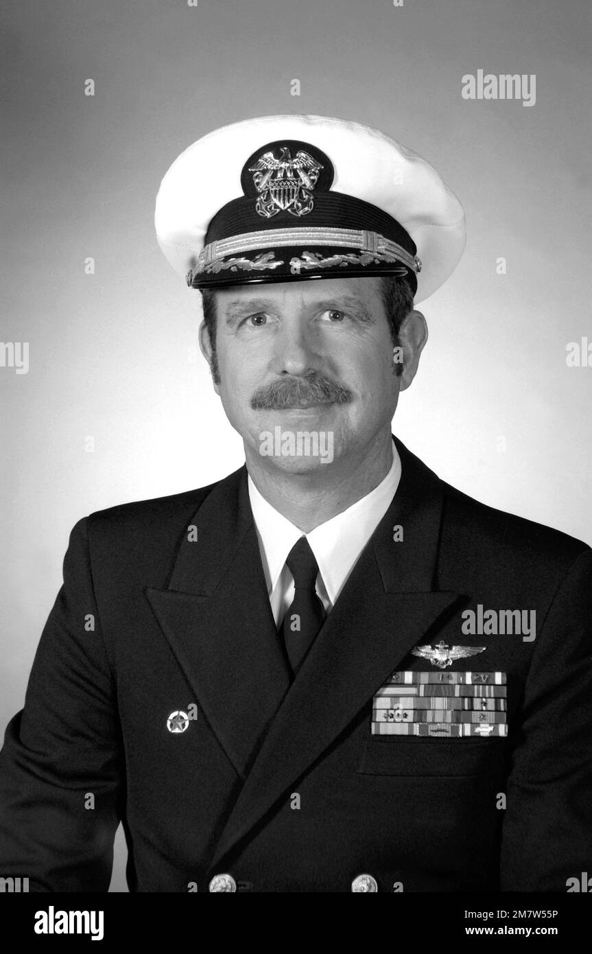 CAPT Denis T. Schwaab, USN (covered). Country: Unknown Stock Photo - Alamy