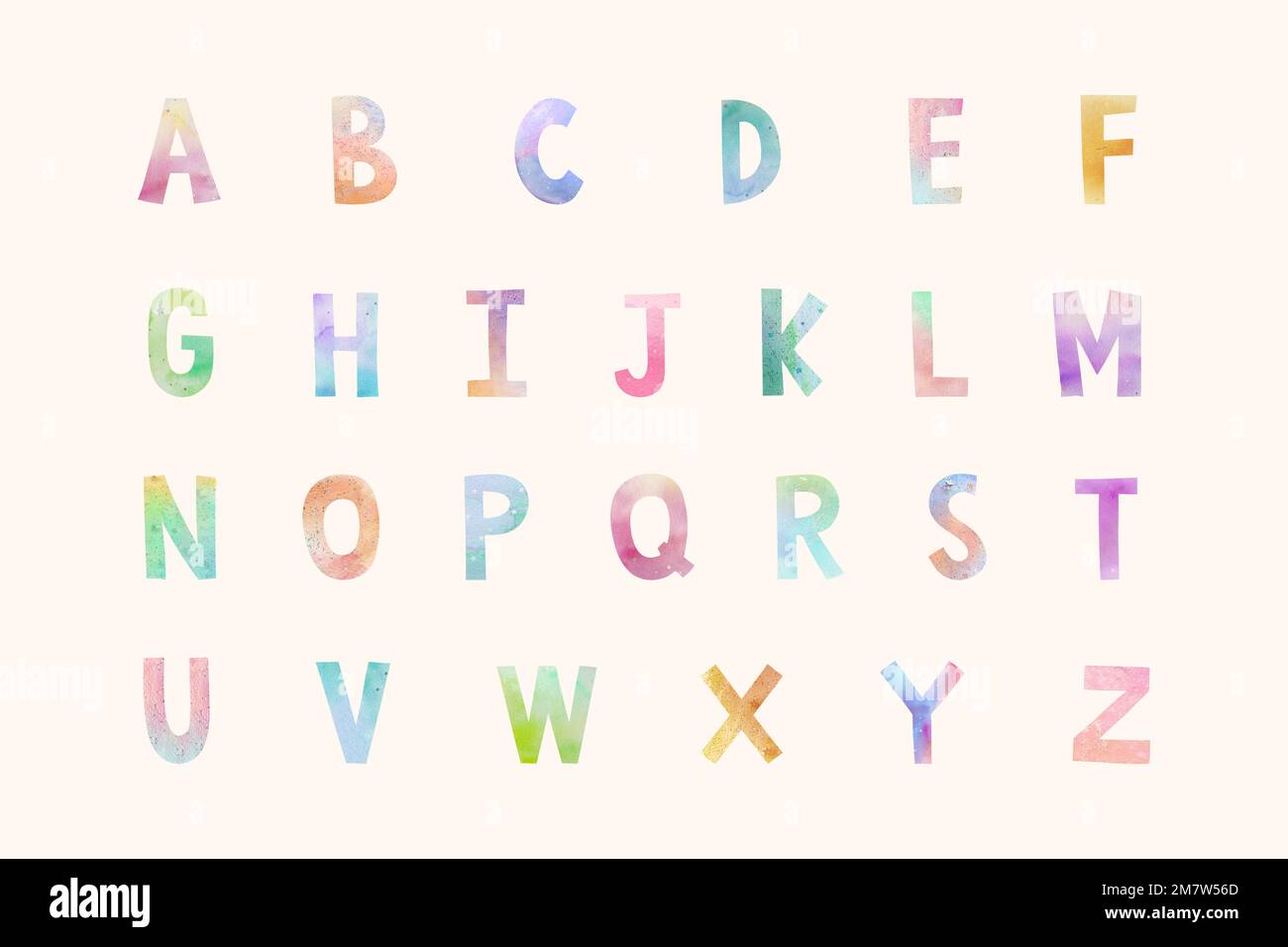 Abc font set illustration vector Stock Vector Image & Art - Alamy