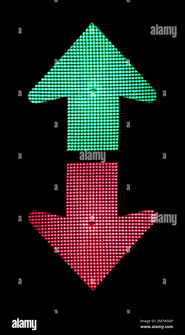 Chance for a new beginning concept. Green light showing forward. Dont ...