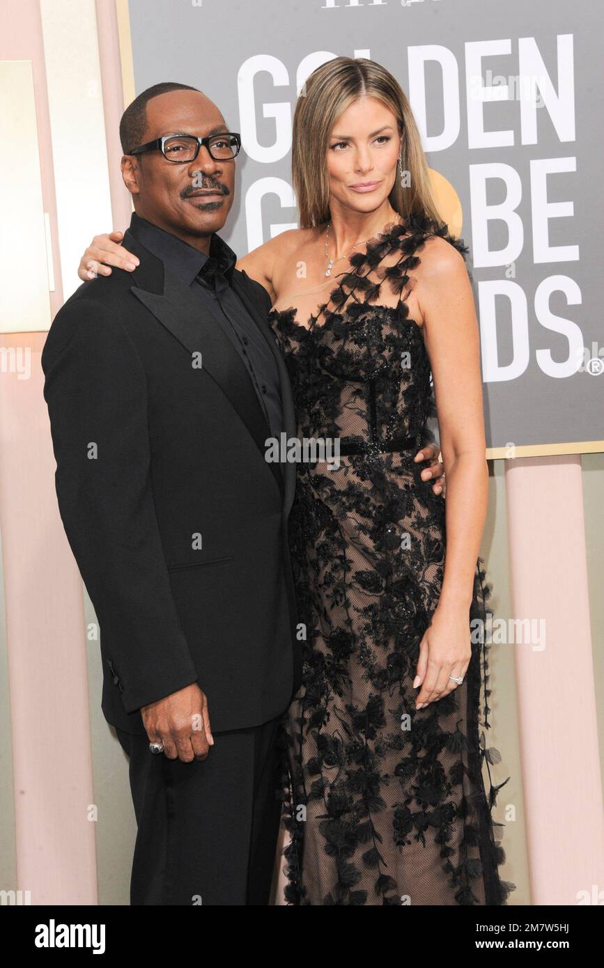 Beverly Hills, CA. 10th Jan, 2023. Eddie Murphy, Nicole Mitchell Murphy ...