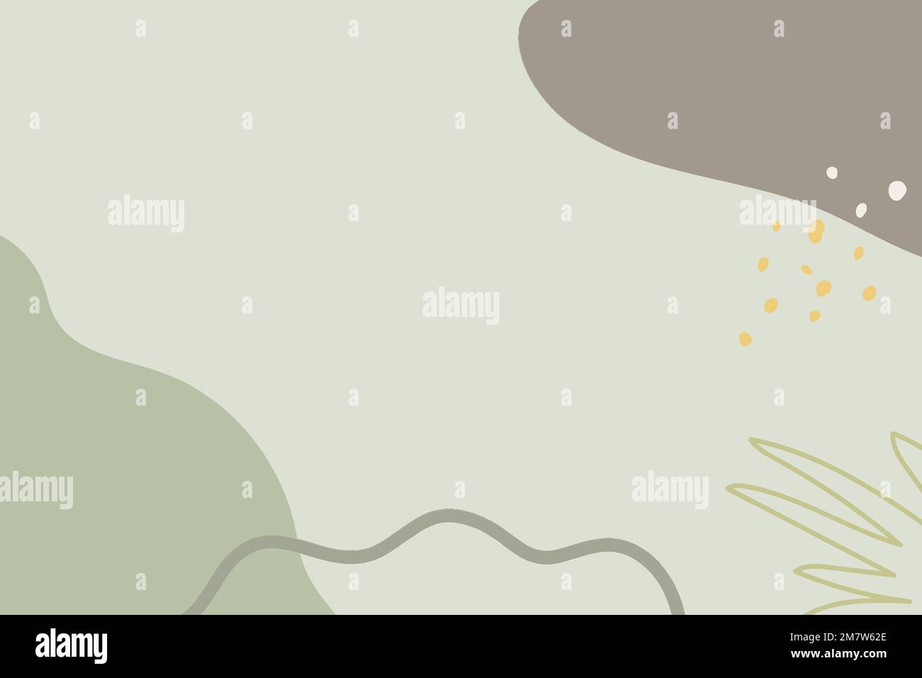 Abstract memphis vector cute green pattern wallpaper Stock Vector Image ...