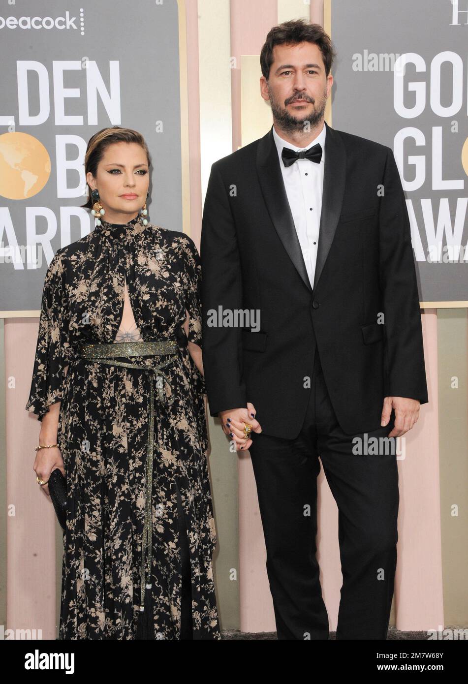 Beverly Hills, CA. 10th Jan, 2023. Dolores Fonzi, Santiago Mitre at ...