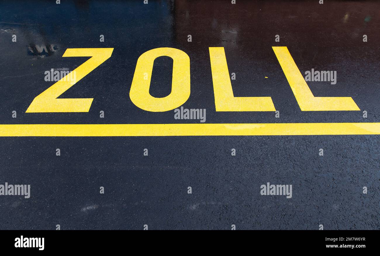 SYMBOL - 10 January 2023, Baden-Wuerttemberg, Horb am Neckar: The ...