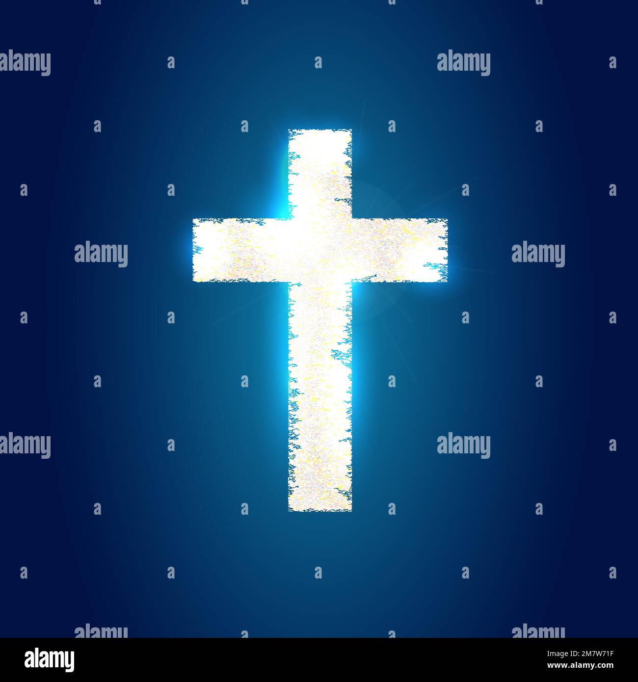 cross light. isolated on background. Vector illustration. Eps 10 Stock ...