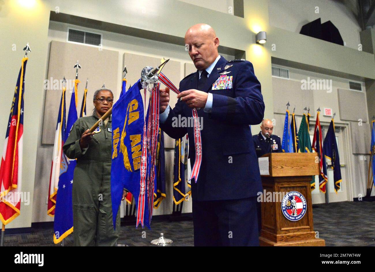 Georgia Air National Guard Commander, Maj. Gen. Thomas Grabowski ...