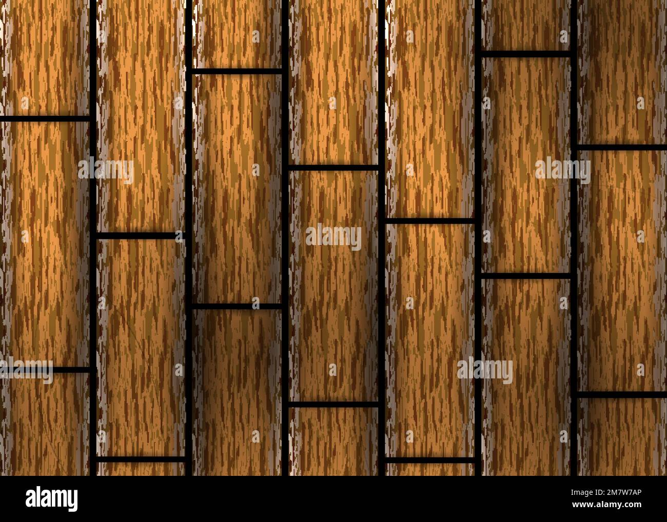 Texture wood isolated on background. Vector illustration. Eps 10 Stock ...