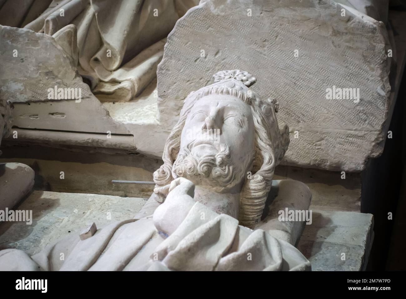 Tombs of the Kings of France in Basilica of Saint-Denis, Paris Stock ...