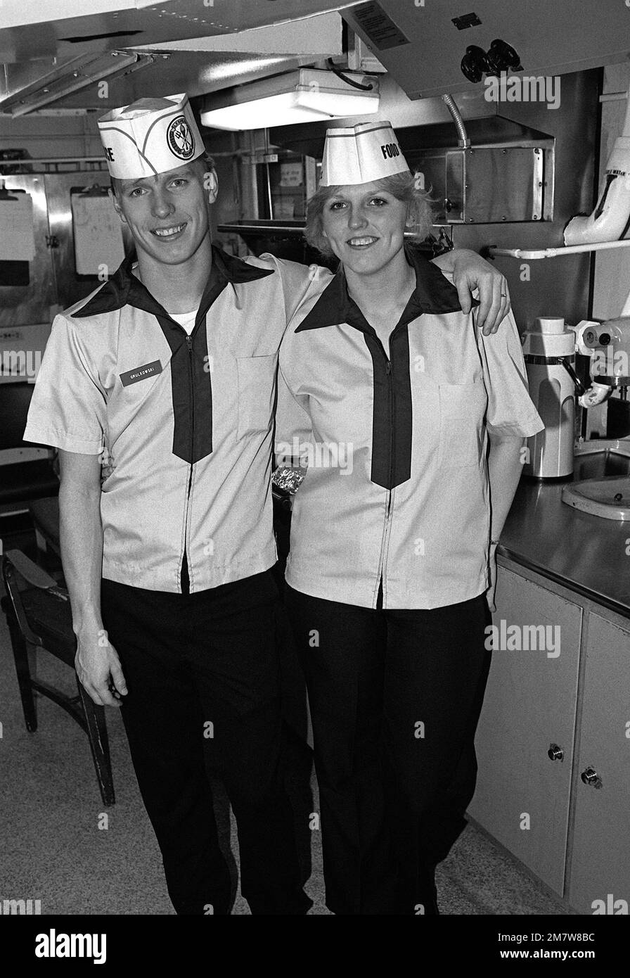 Mess Management SPECIALIST 3rd Class (MS3) Brian and Joyce Grulkowski ...