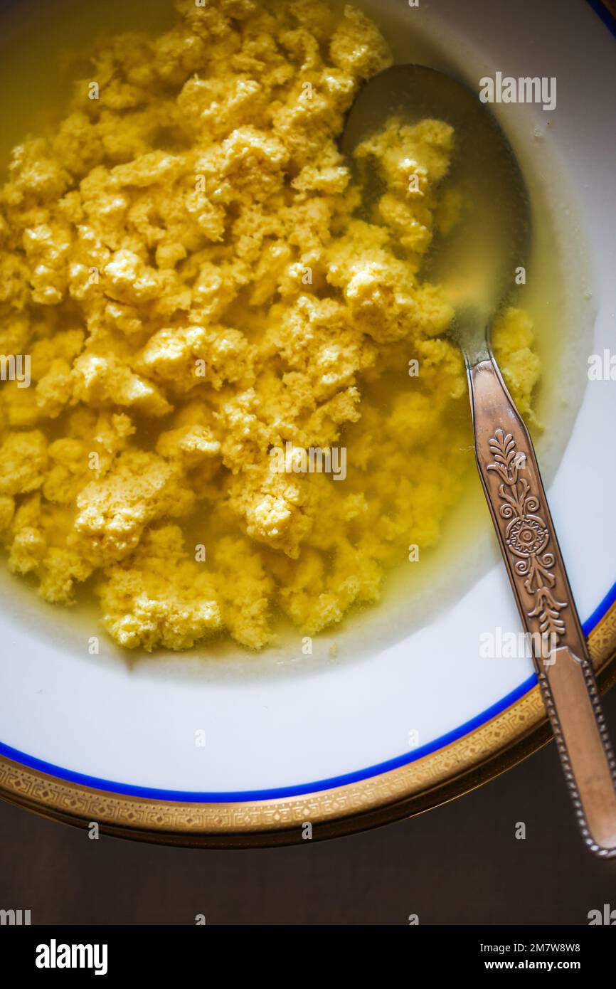 Stracciatella in broth hi-res stock photography and images - Alamy