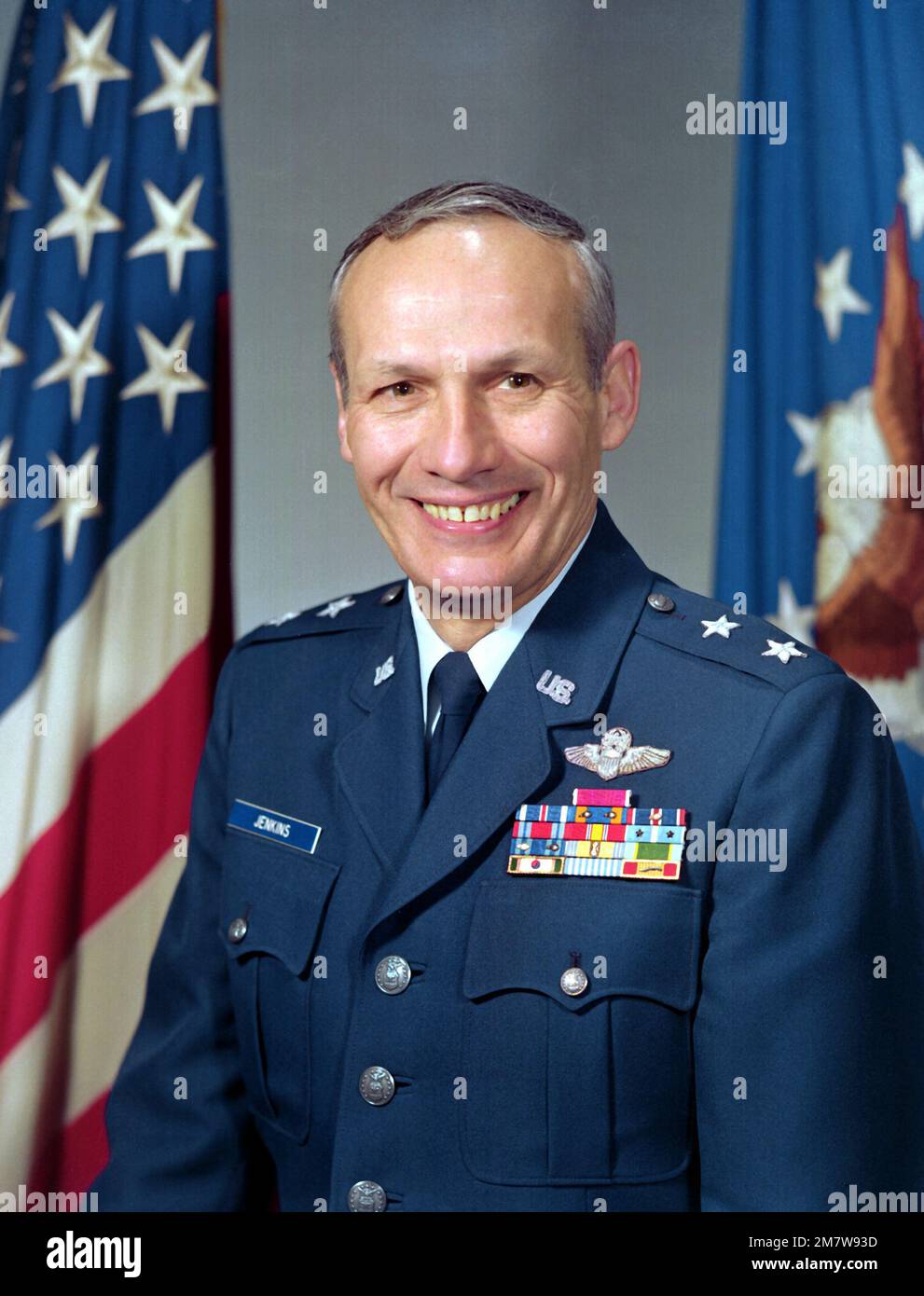MGEN Donald M. Jenkins, USAF (uncovered). Country: Unknown Stock Photo ...