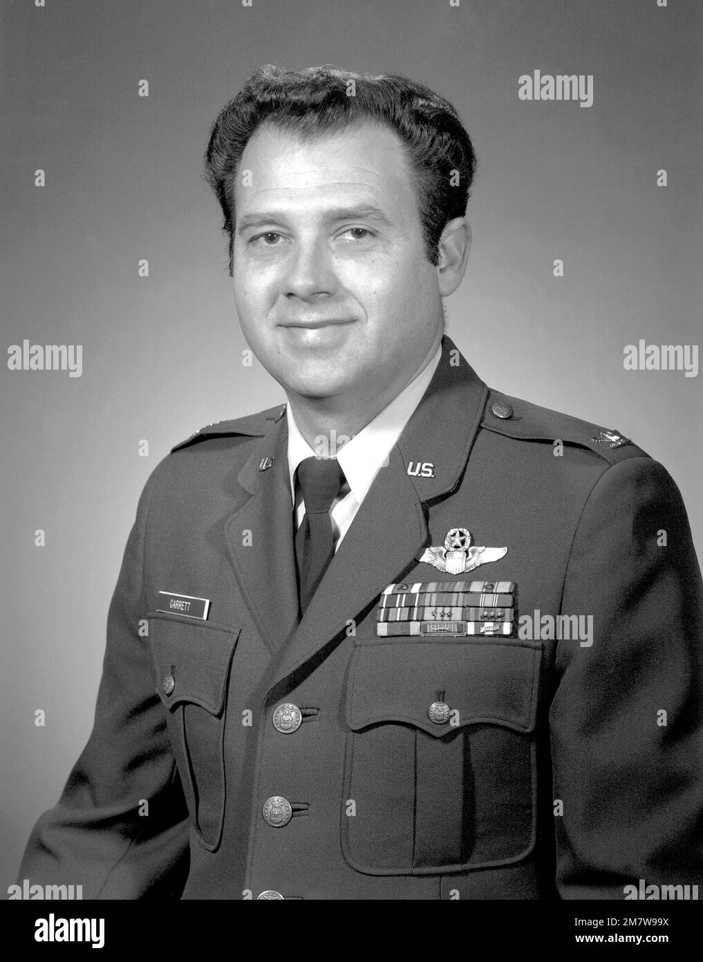 COL Harley F. Garrett Jr., USAF (uncovered). Country: Unknown Stock ...