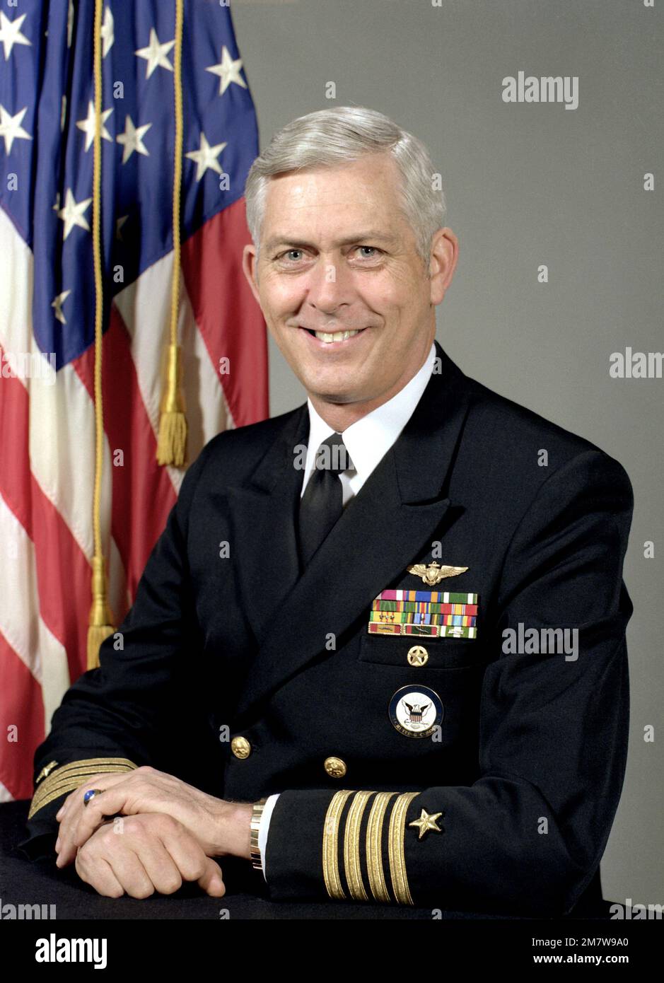 CAPT Daniel M. Truax, USN (uncovered). Country: Unknown Stock Photo - Alamy