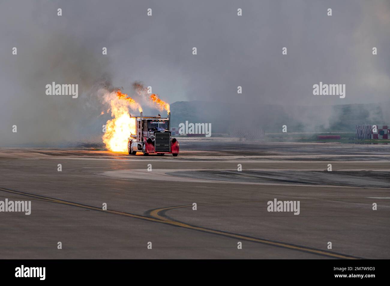 Shockwave jet truck hi-res stock photography and images - Alamy
