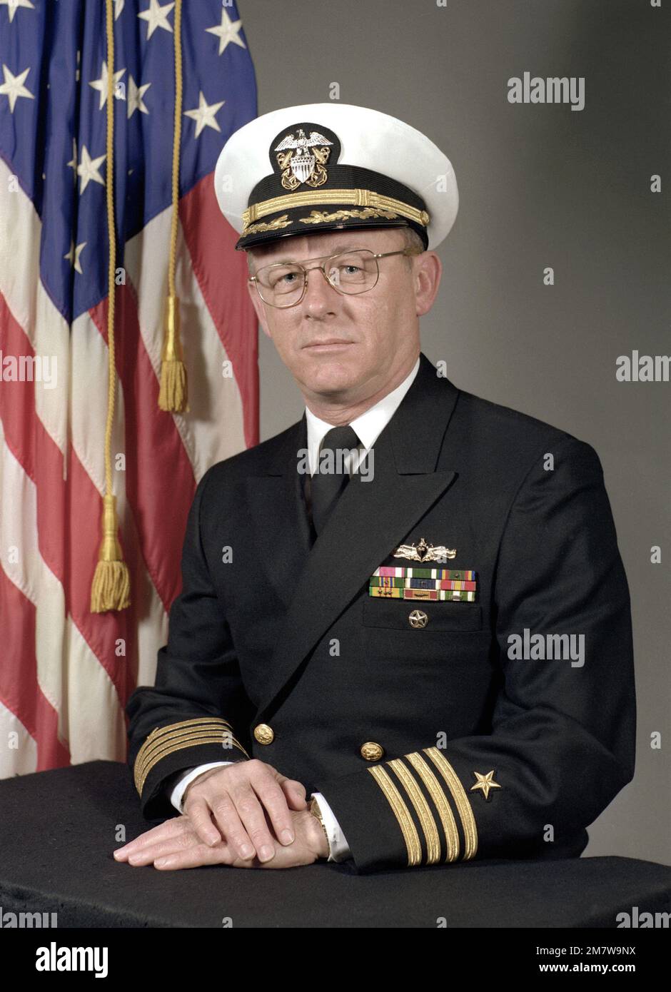 CAPT Donald L. Gurke, USN (covered). Country: Unknown Stock Photo - Alamy