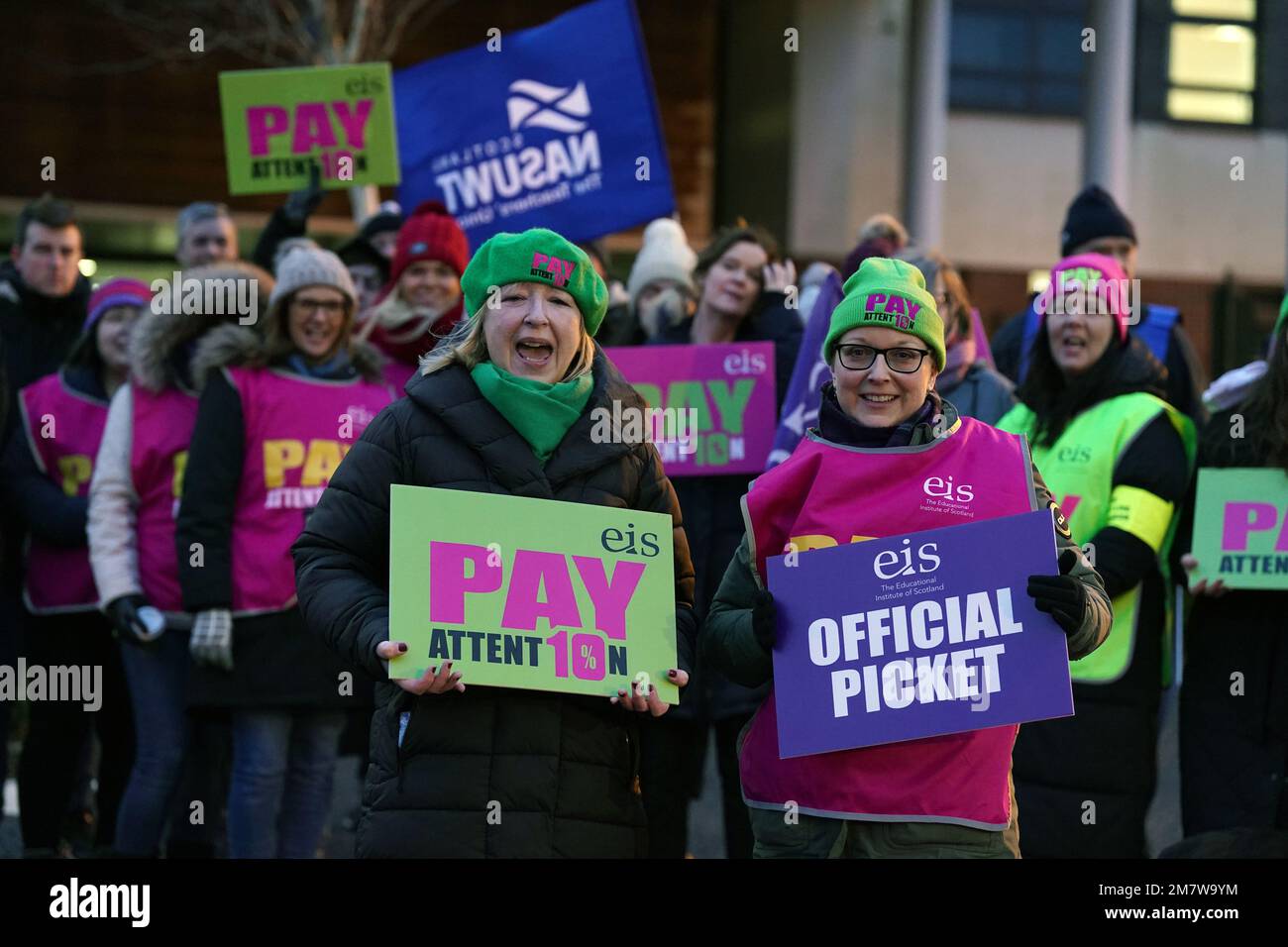 EIS General Secretary Andrea Bradley (left) and Jennifer Gaffney, South ...